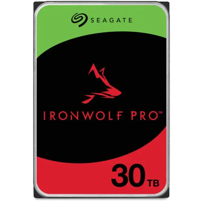 30TB Seagate 3.5" 7200rpm SATA Ironwolf Pro NAS HDD ST30000NT011 ...