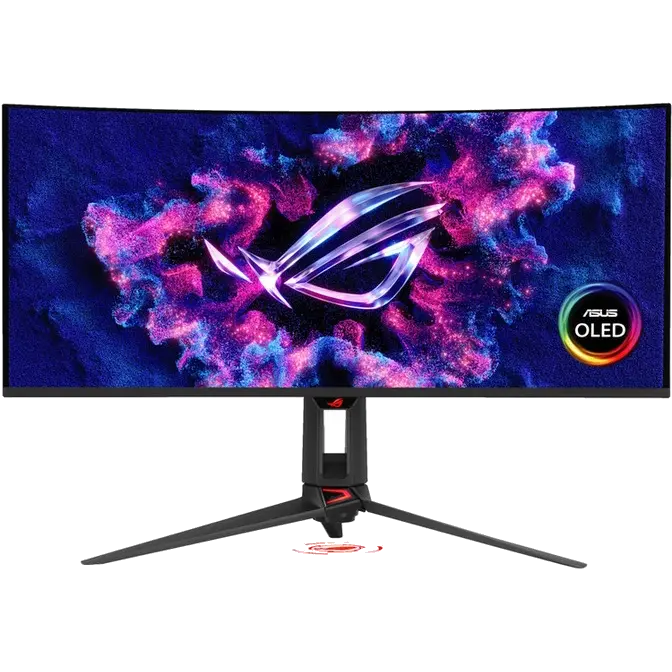 34" ASUS ROG Swift OLED PG34WCDN UWQHD 360Hz Curved Gaming Monitor ...