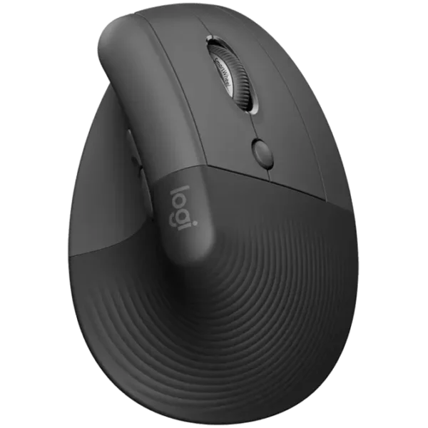 Logitech Lift Vertical Ergonomic Mouse Graphite 910-006479 Open OPEN ...